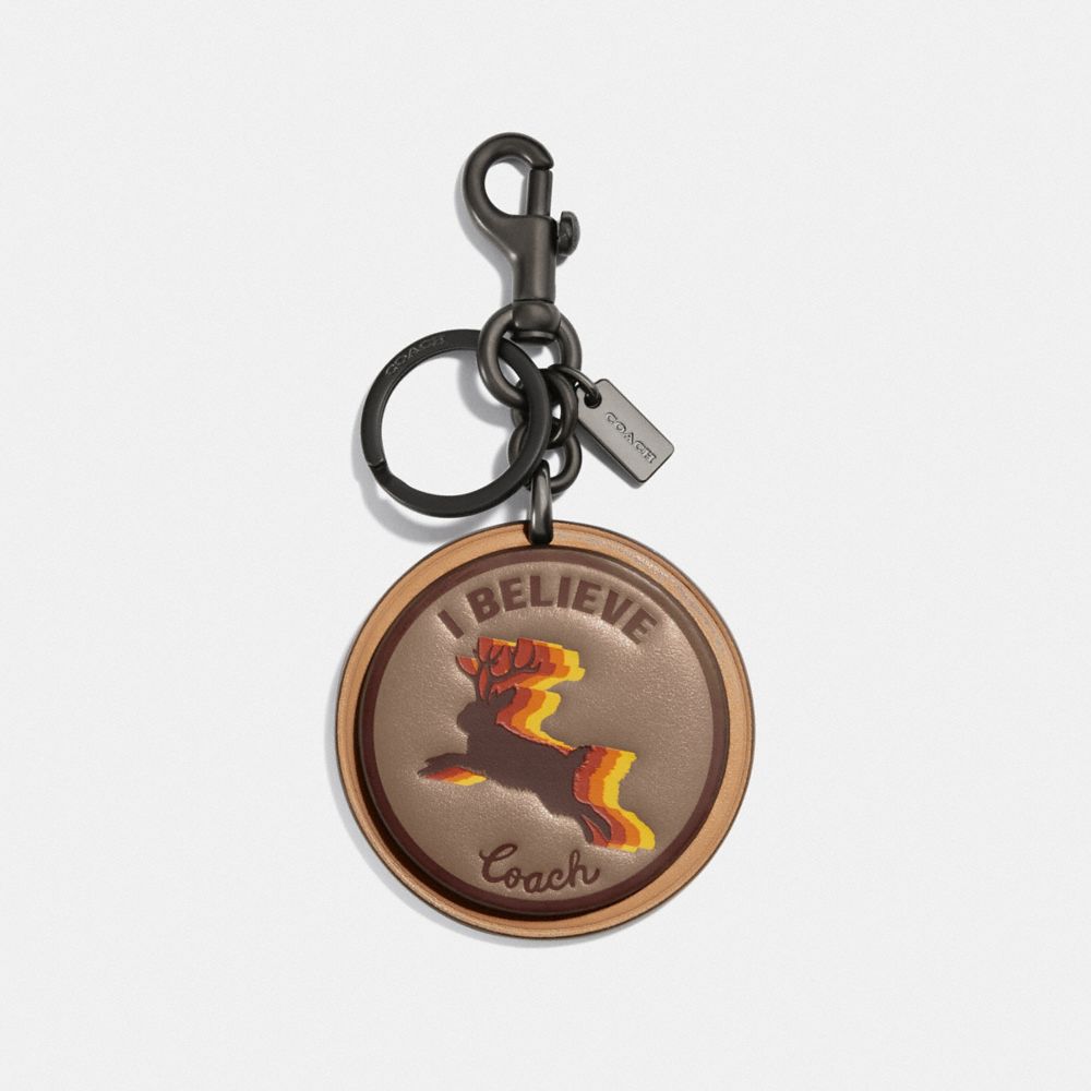 Key Fob With Mythical Monster Jackalope | COACH®