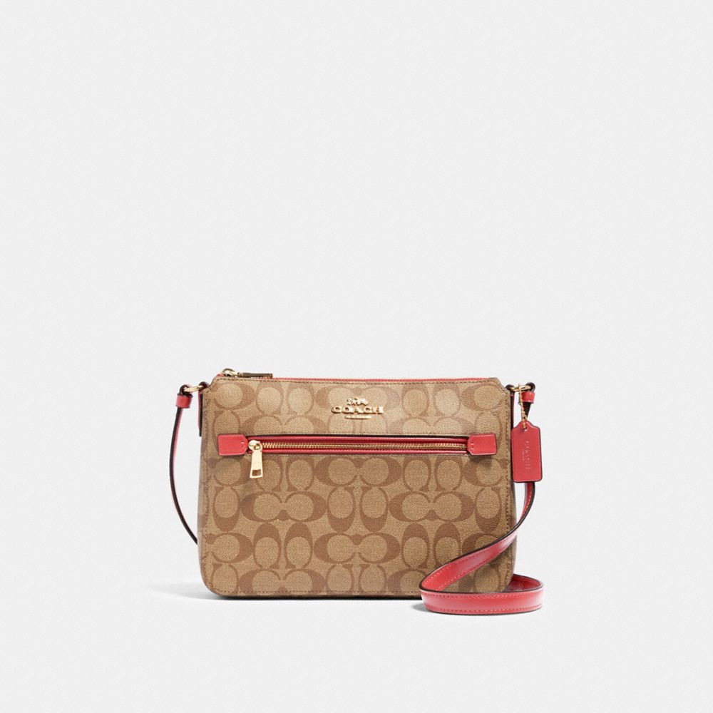 COACH® Outlet | Gallery File Bag In Signature Canvas
