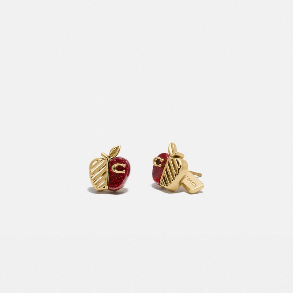 Apple Stud Earrings | COACH®
