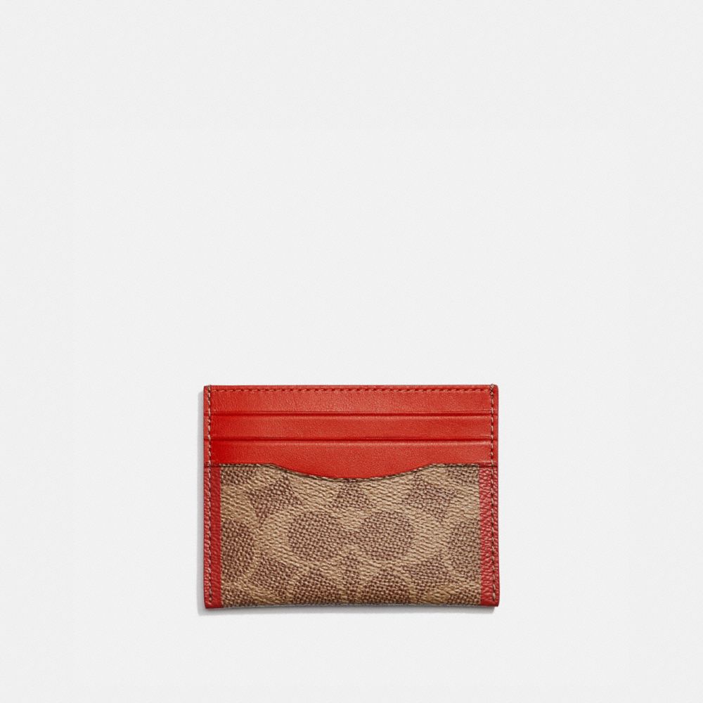 Card Case In Signature Canvas | COACH®
