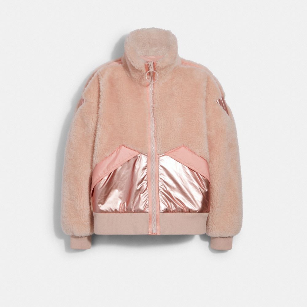 Faux Shearling Bomber | COACH®