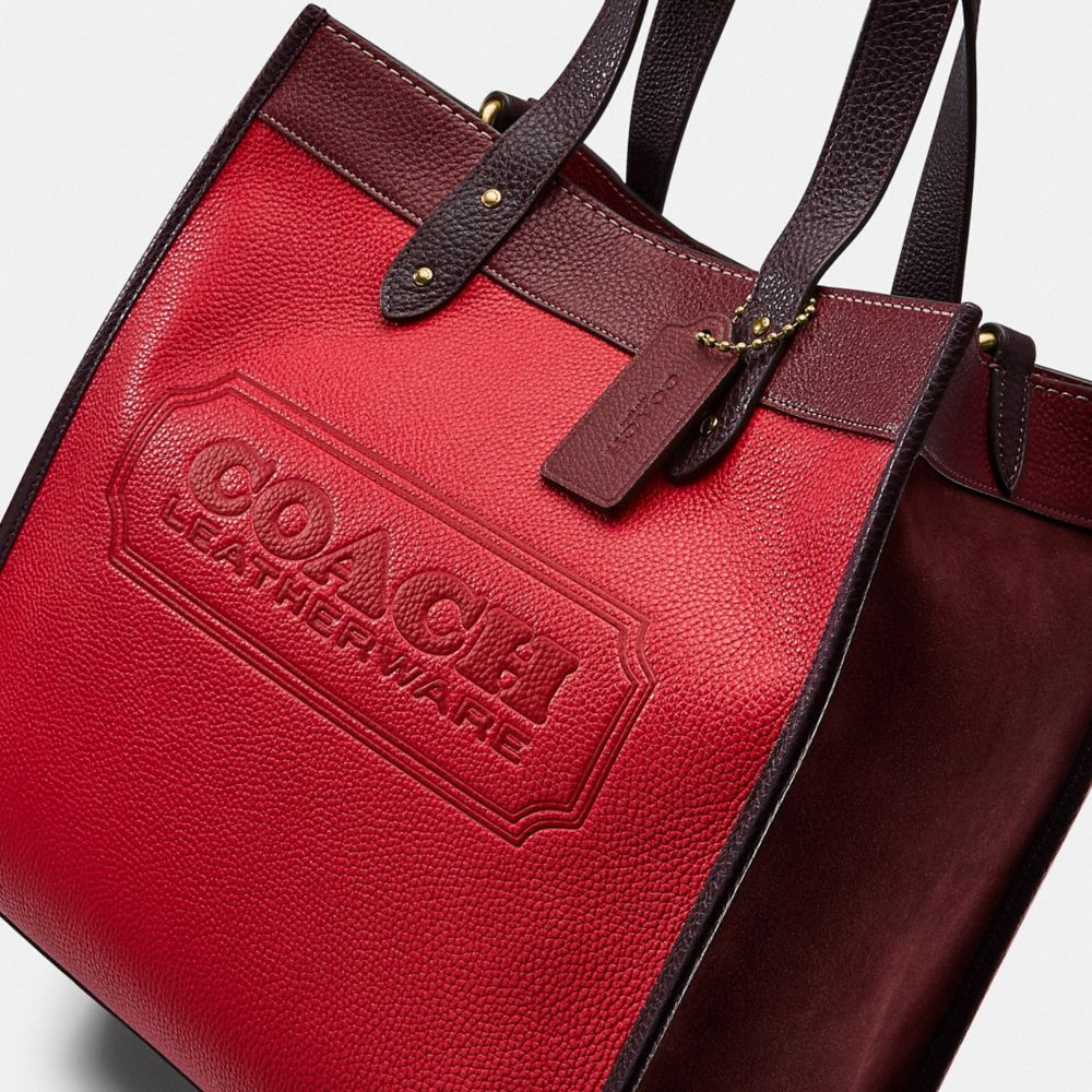COACH® | Field Tote In Colorblock With Coach Badge
