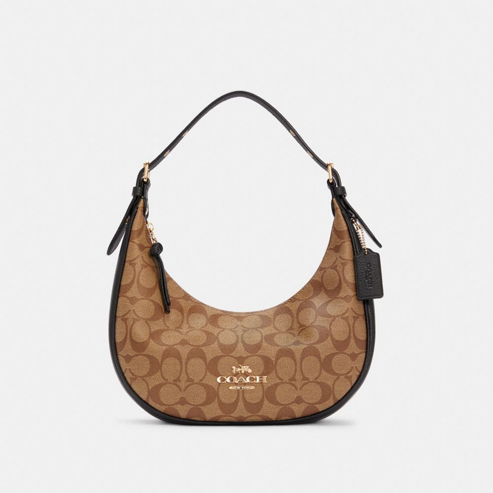COACH® Outlet | Bailey Hobo In Signature Canvas