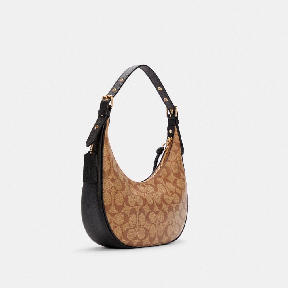 COACH® Outlet | Bailey Hobo In Signature Canvas
