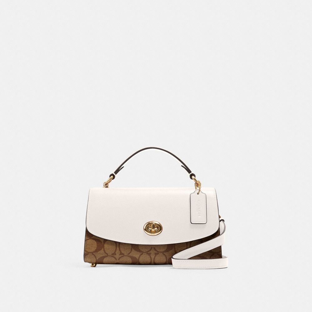 COACH® Outlet | Tilly Satchel 23 In Signature Canvas