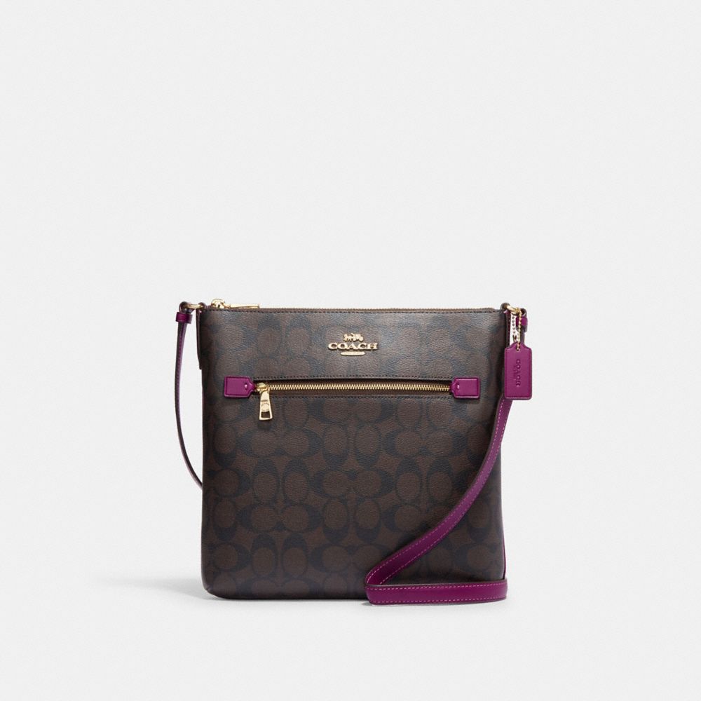 COACH OUTLET® | Rowan File Bag In Signature Canvas