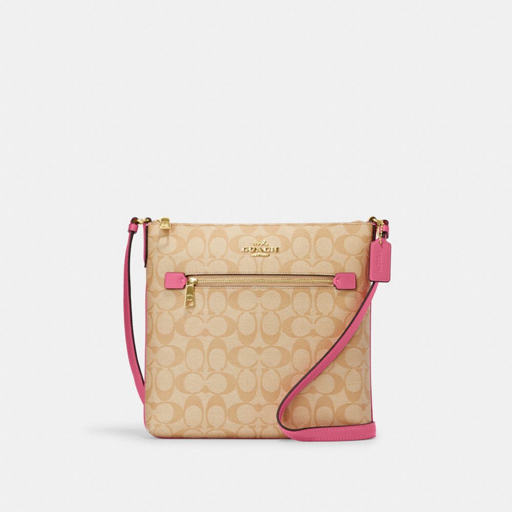COACH OUTLET® Rowan File Bag In Signature Canvas