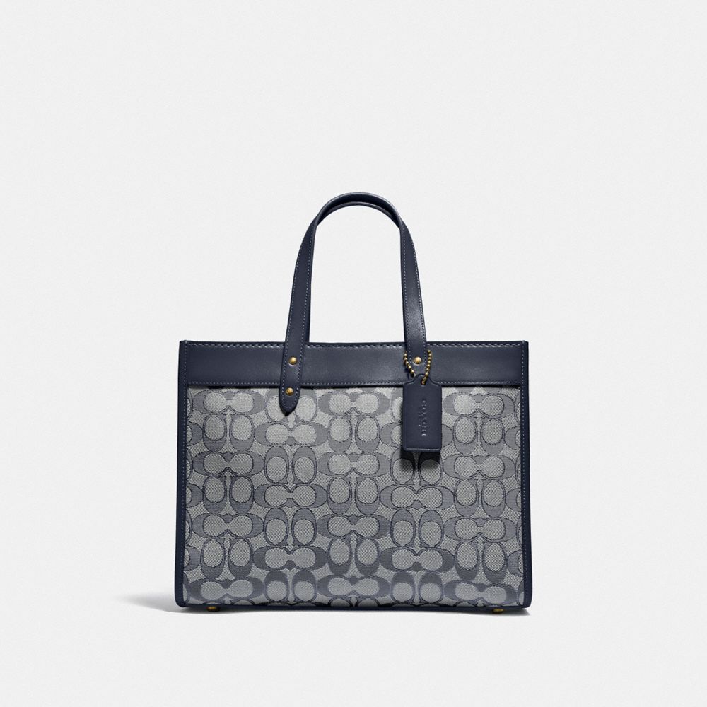COACH® | Field Tote 30 In Signature Jacquard