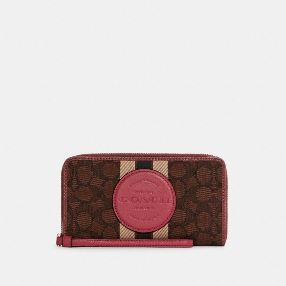 COACH® Outlet | Dempsey Large Phone Wallet In Signature Jacquard With ...