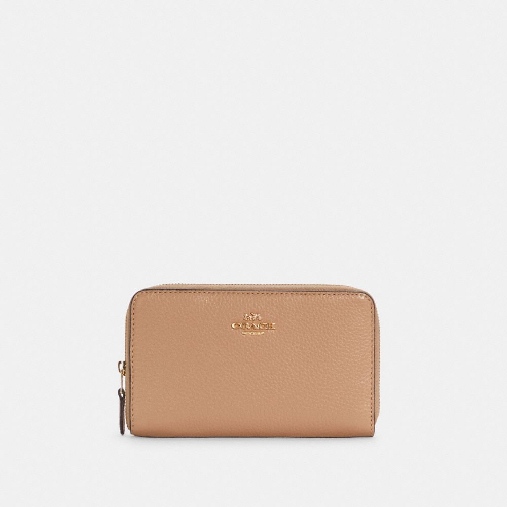 Beige Wallets For Women | COACH® Outlet