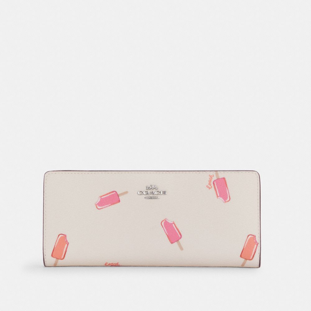 COACH® Outlet | Slim Wallet With Popsicle Print