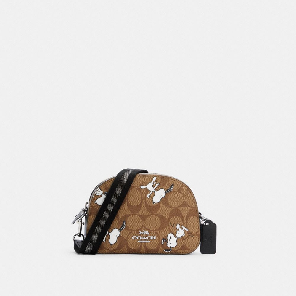COACH® Outlet | Coach X Peanuts Mini Serena Crossbody In Signature ...