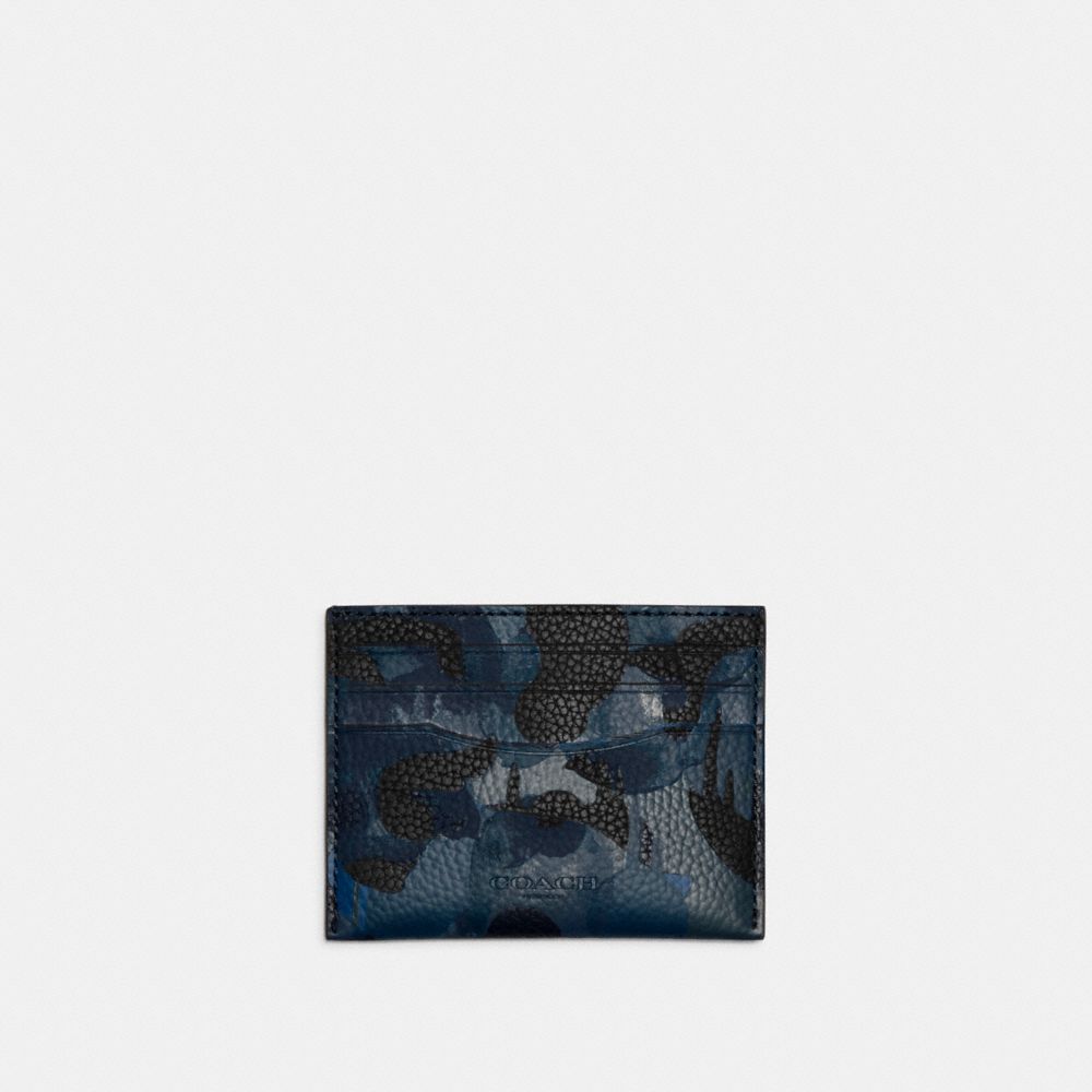 COACH® | Card Case With Camo Print