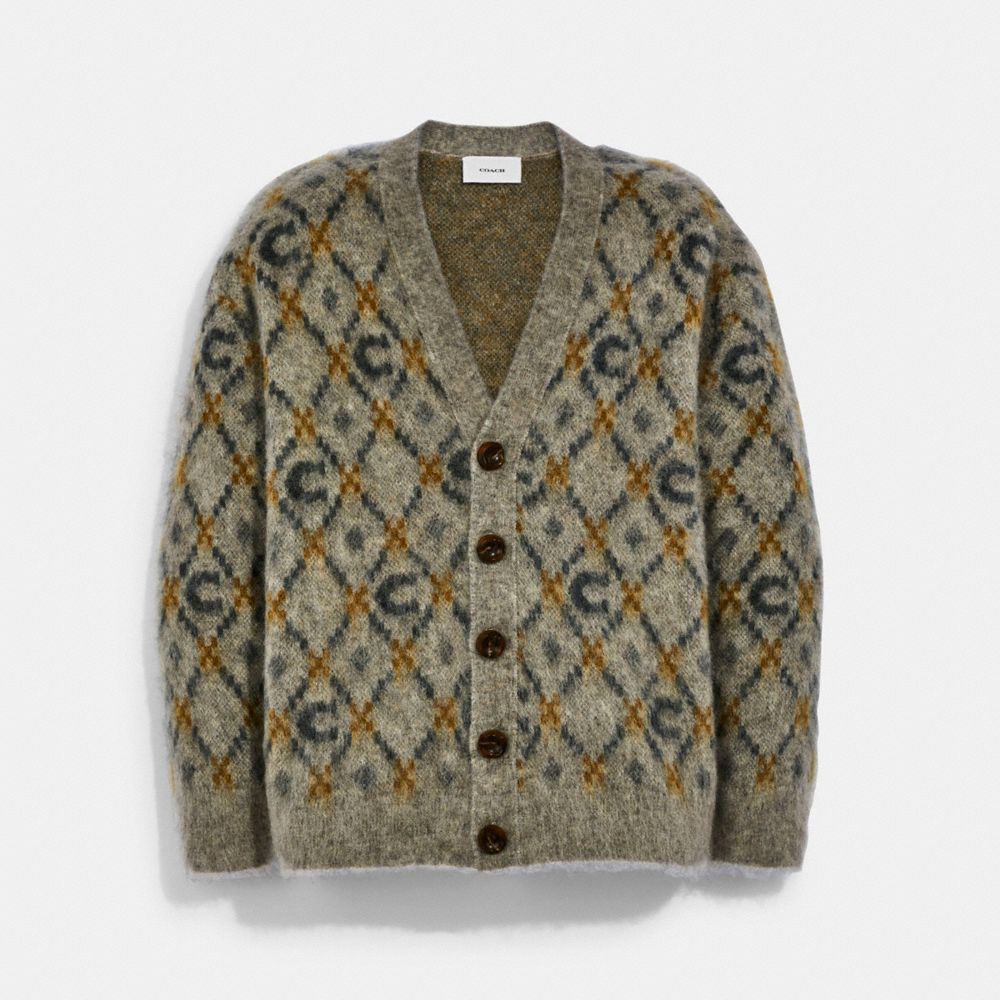 COACH® | Brushed Signature Cardigan