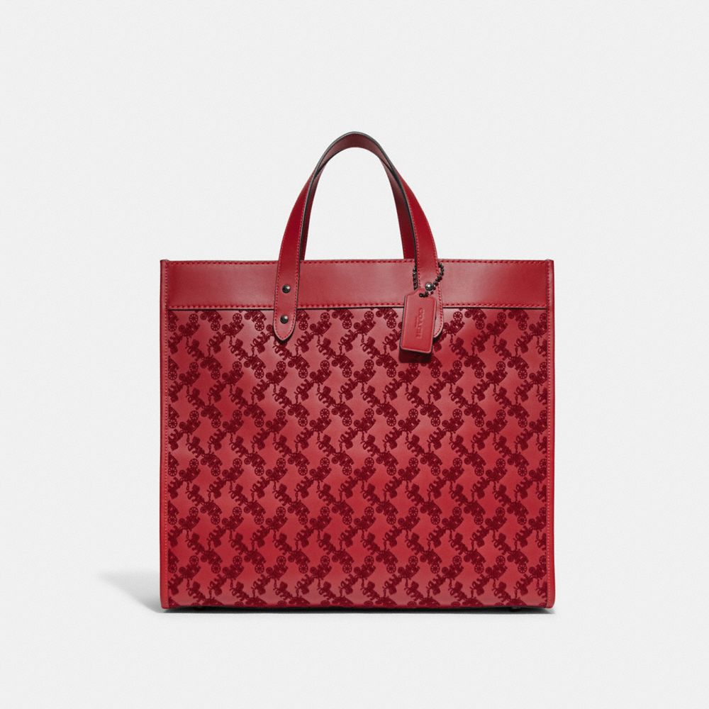 Coach Field Tote 40 With Horse And Carriage | ModeSens