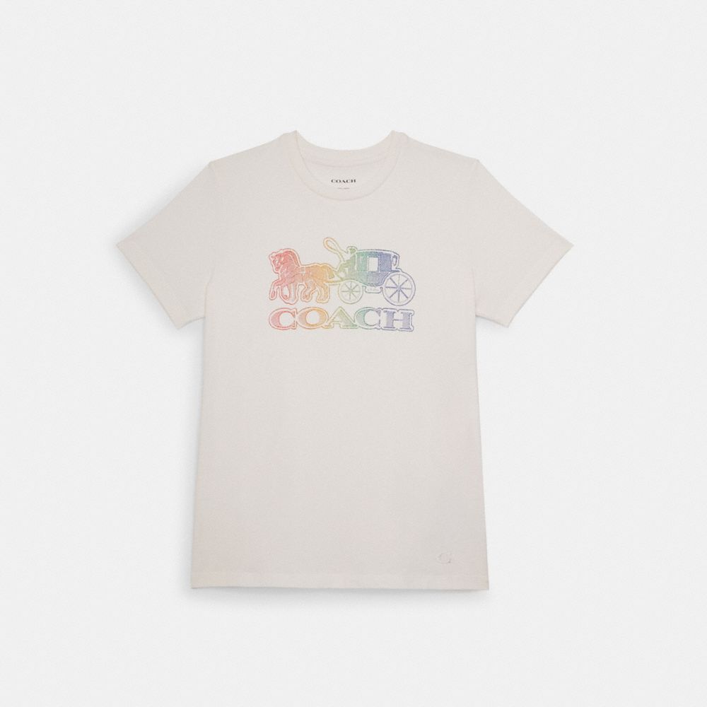 COACH® | Rainbow Horse And Carriage T Shirt