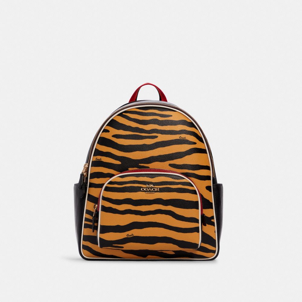 Personalized Zebra Striped Backpacks