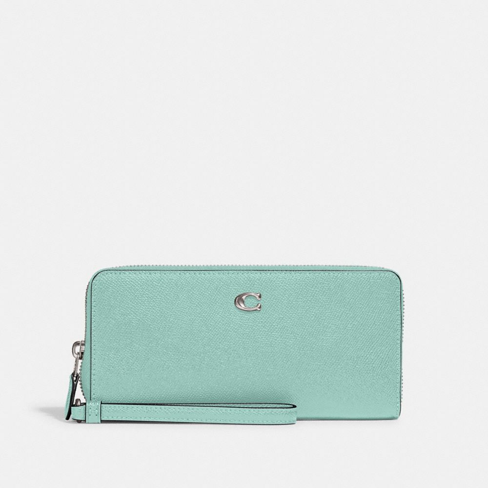 Teal Coach Signature Wallets