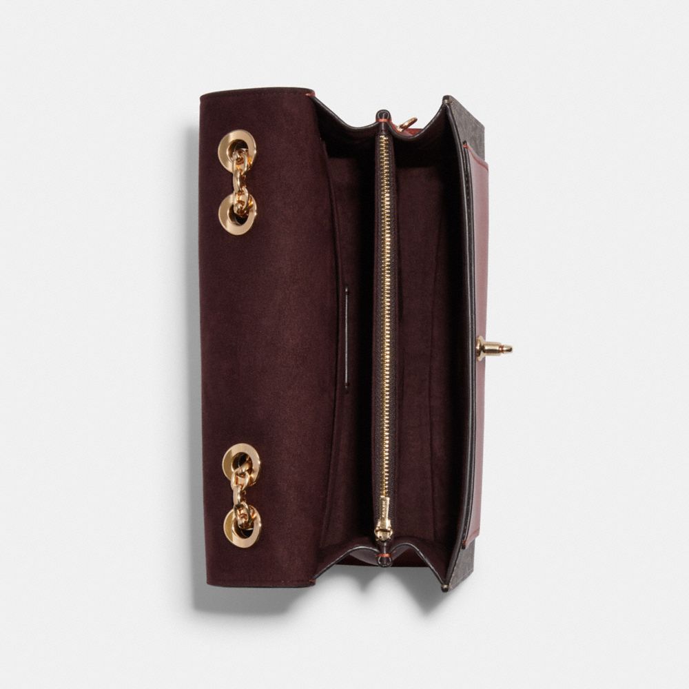 COACH® | Lane Shoulder Bag In Signature Canvas