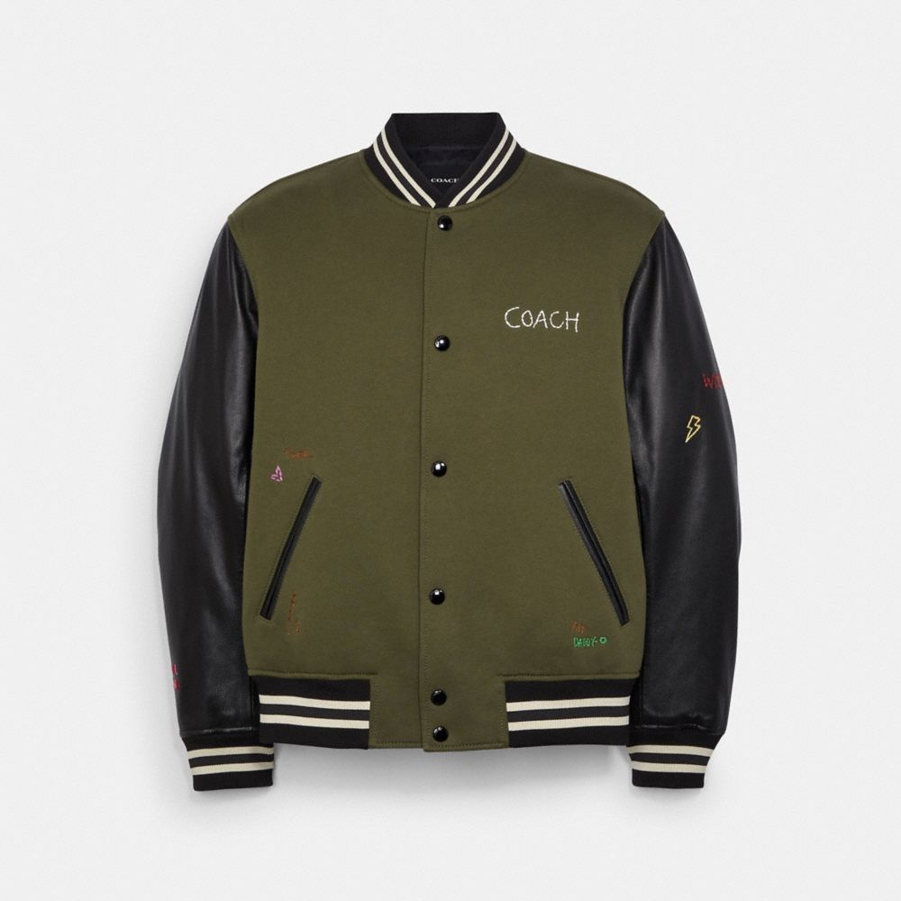 COACH® | Diary Script Varsity Jacket