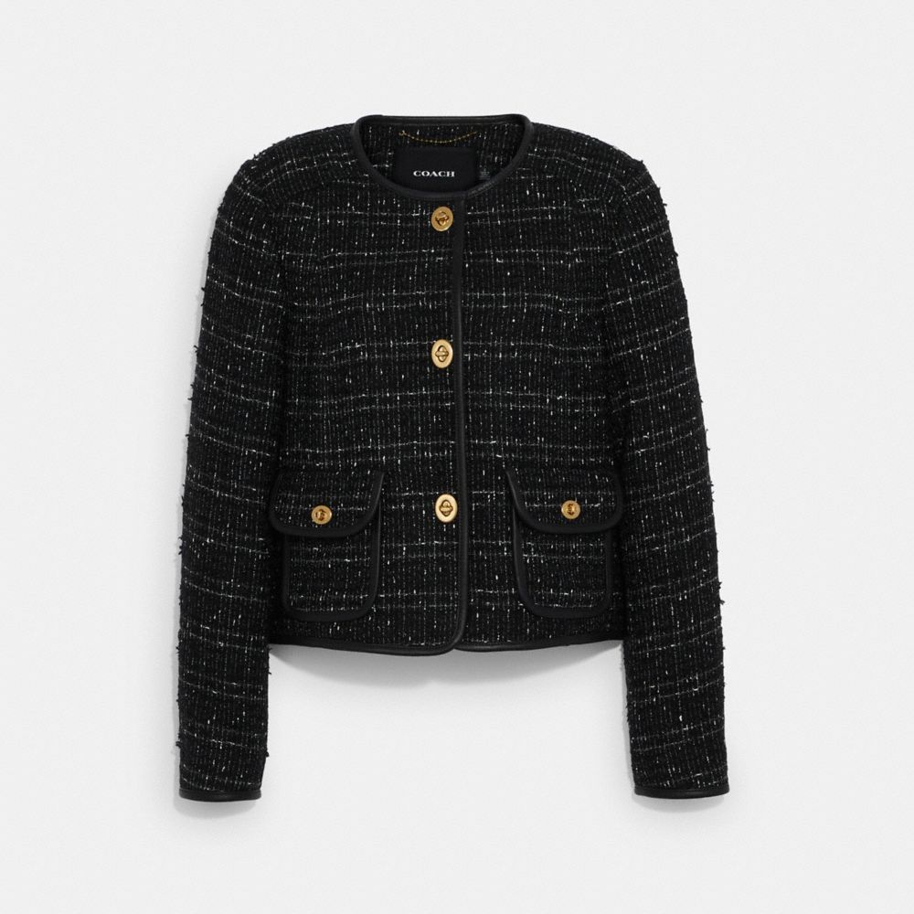 Coach Tweed Jacket