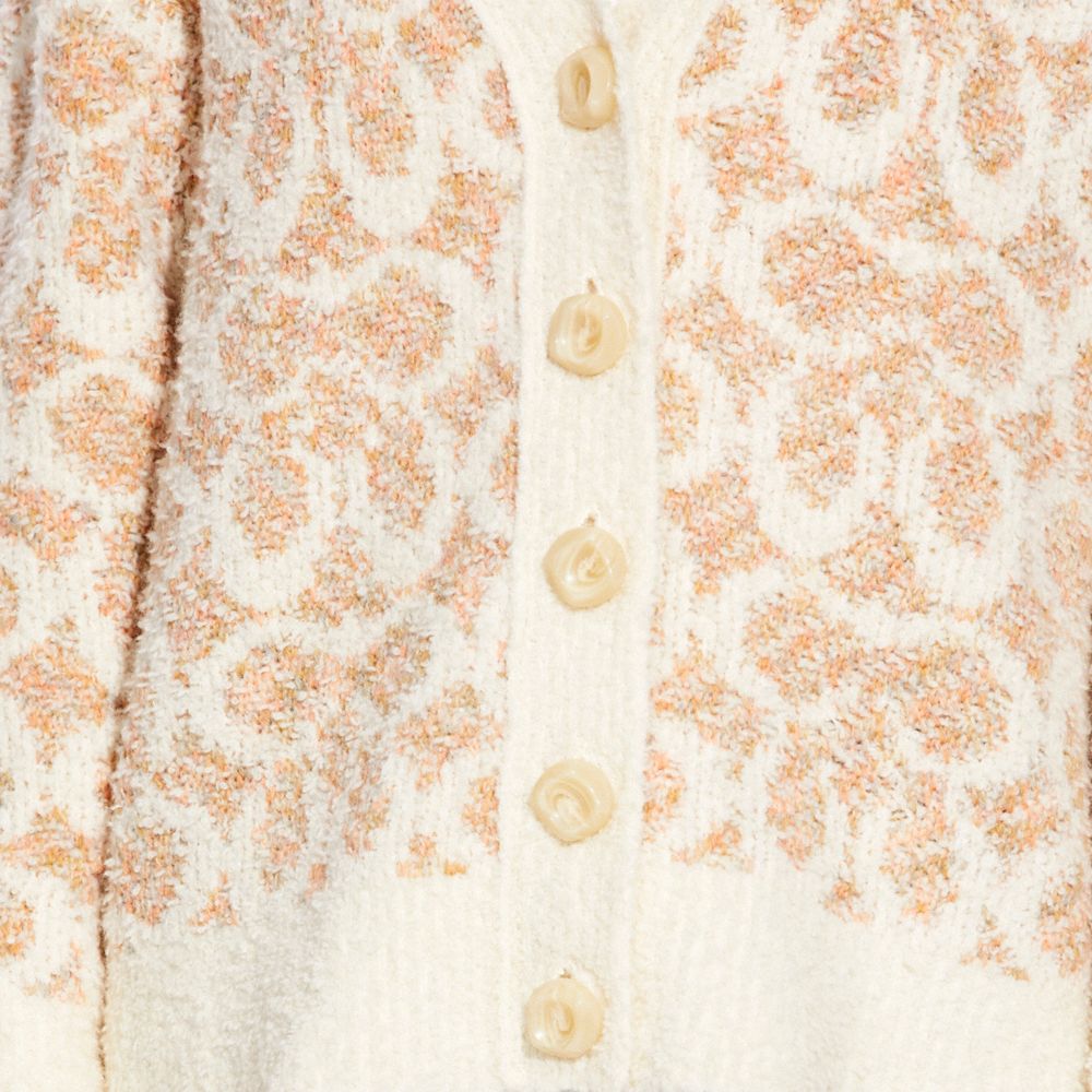 COACH® | Signature Cardigan