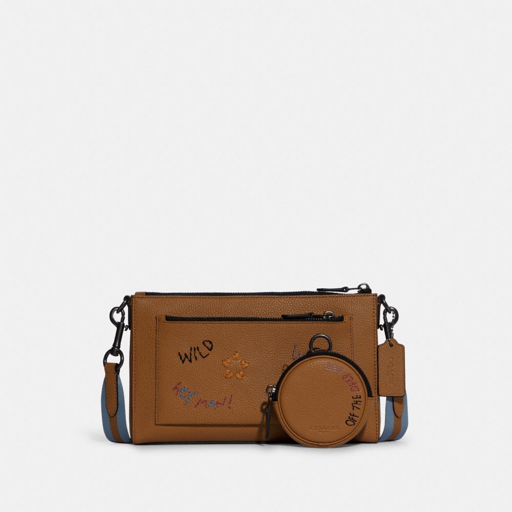 COACH® | Holden Crossbody With Diary Embroidery