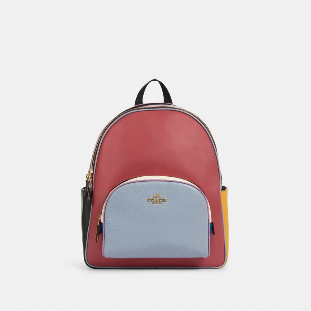 COACH® | Court Backpack In Colorblock