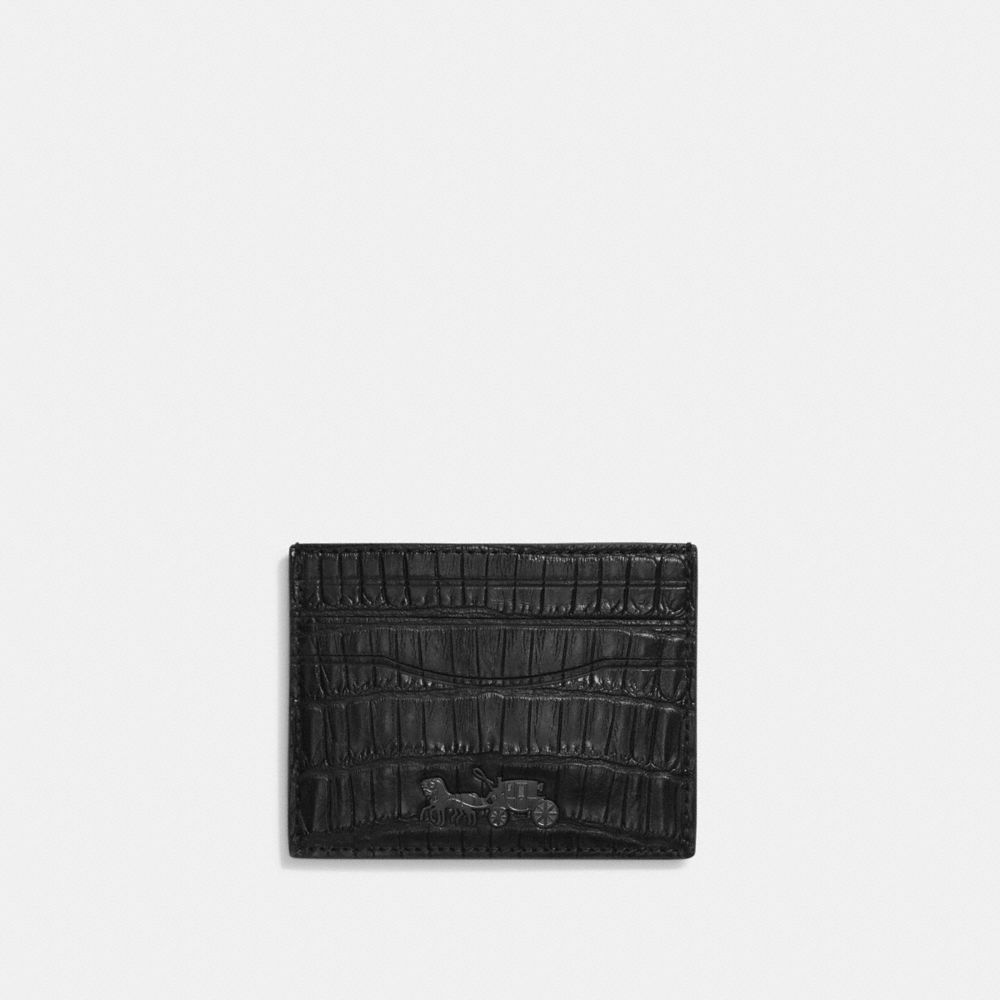 Card Case In Crocodile | COACH®