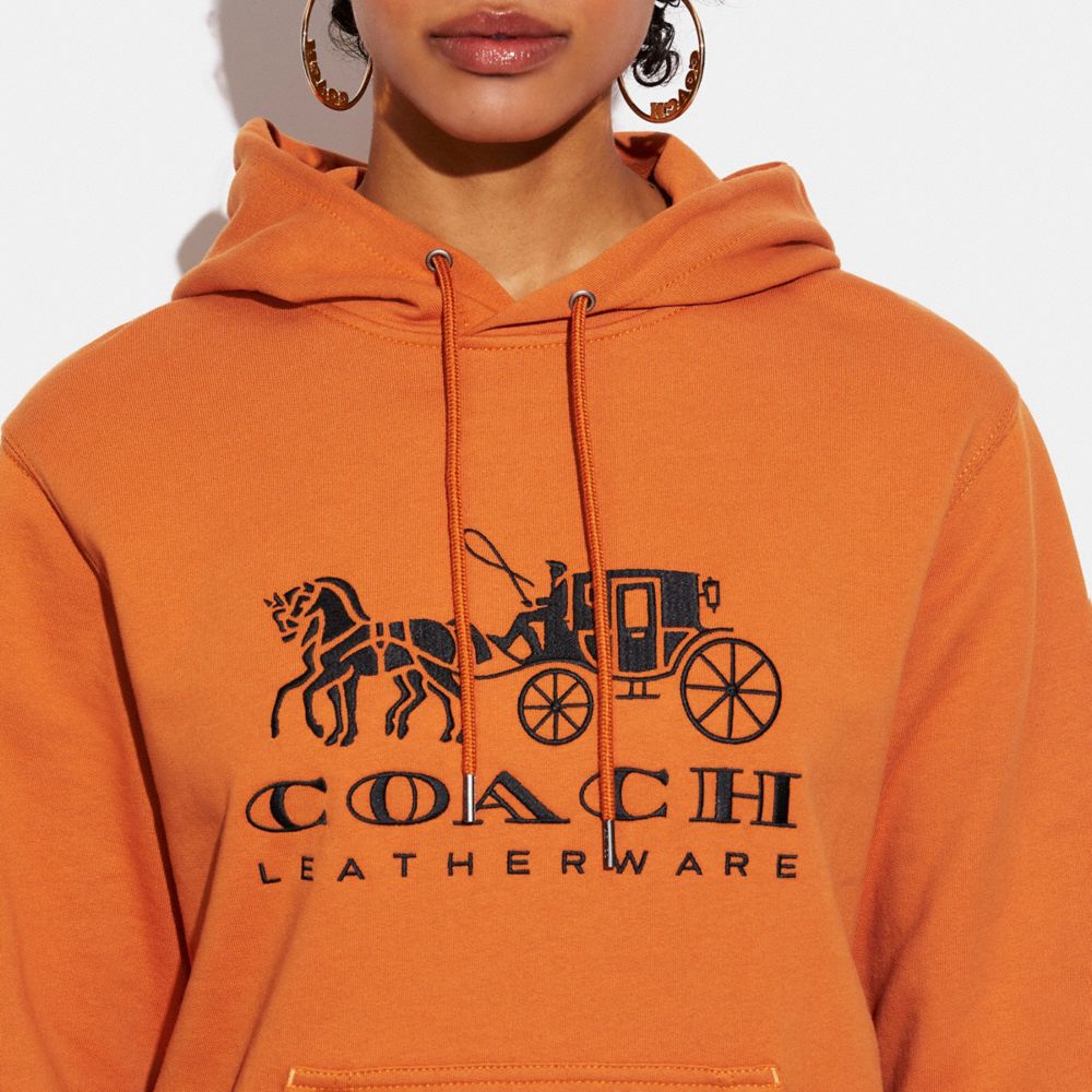 COACH® | Horse And Carriage Hoodie In Organic Cotton