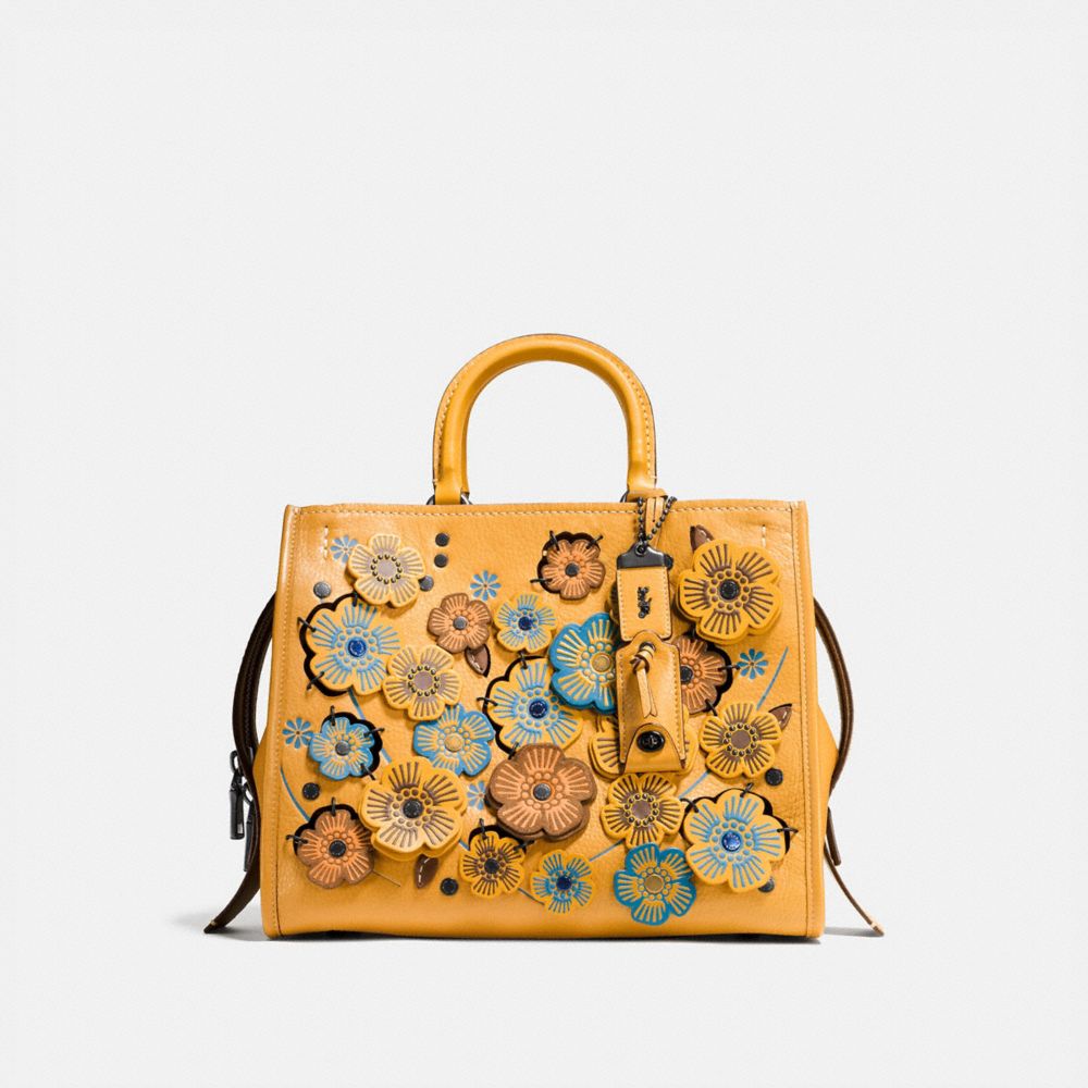 Restored Rogue With Linked Tea Rose | COACH®