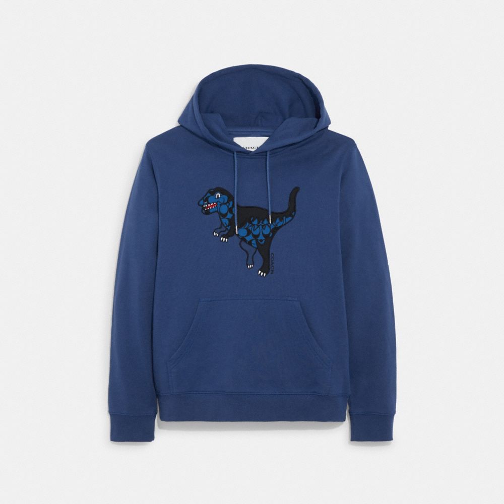 COACH® | Patchwork Rexy Hoodie In Organic Cotton