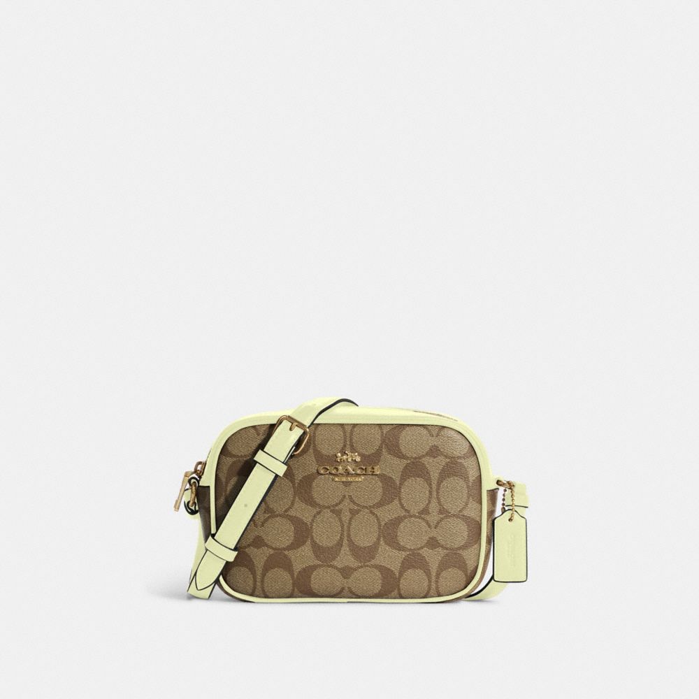 Coach Outlet® Mini Jamie Camera Bag In Signature Canvas 