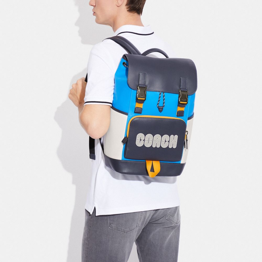 COACH OUTLET® | Track Backpack In Colorblock With Coach