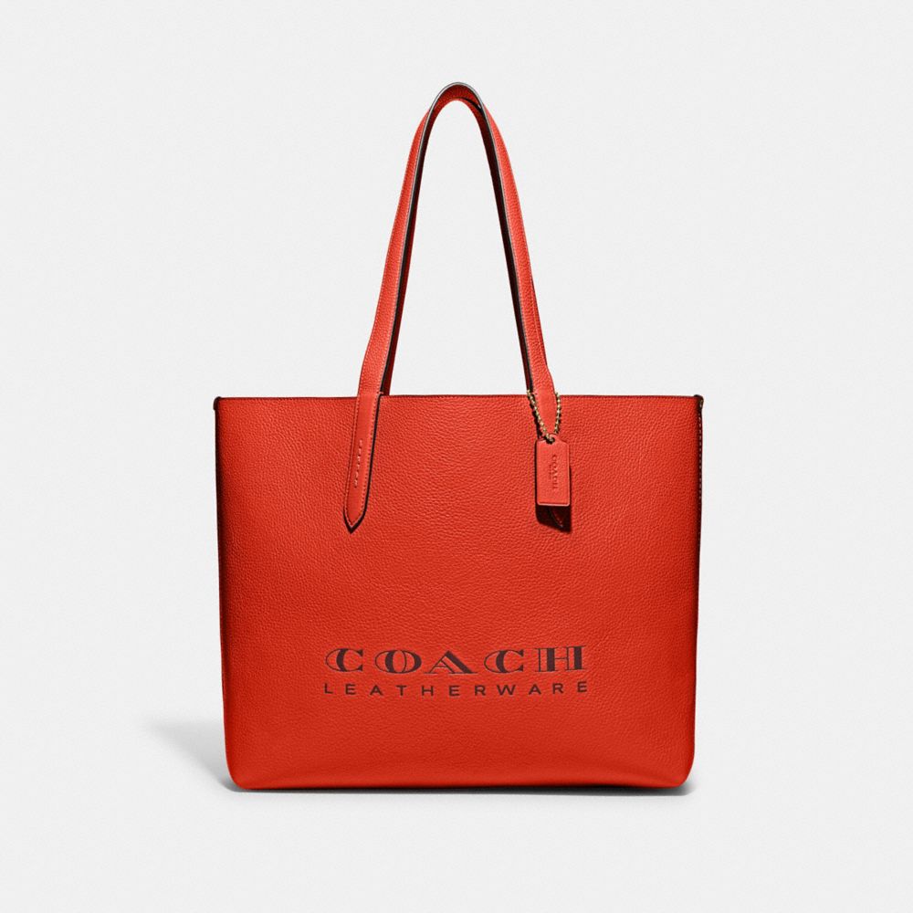 Highline Tote With Signature Canvas Interior | COACH®