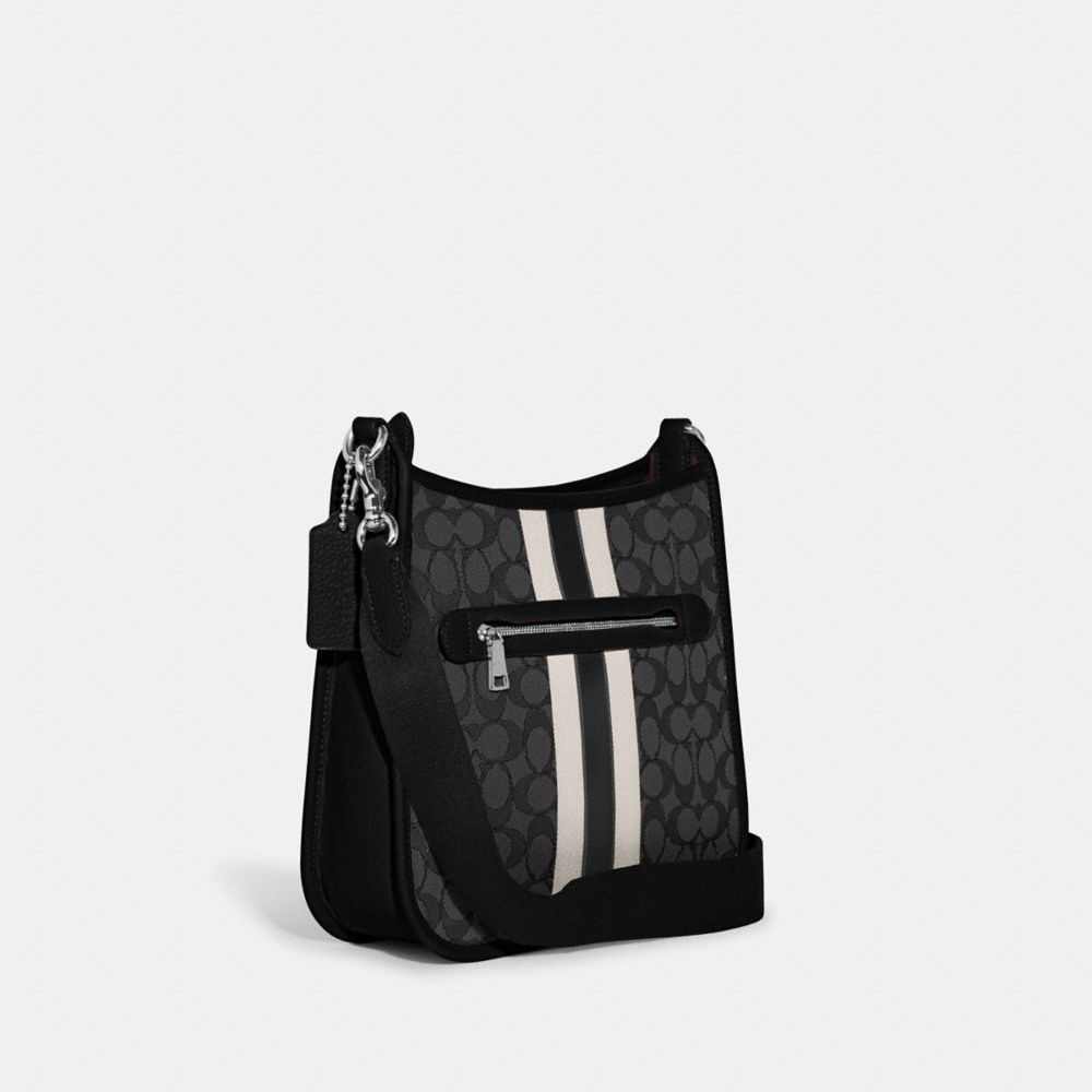 COACH OUTLET® | Dempsey File Bag In Signature Jacquard With Stripe And ...