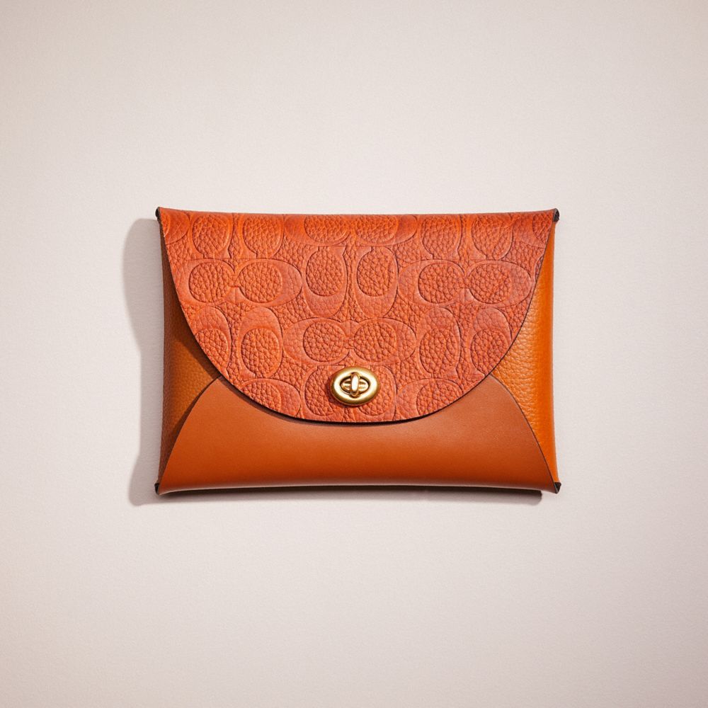 COACH® | Remade Colorblock Large Pouch