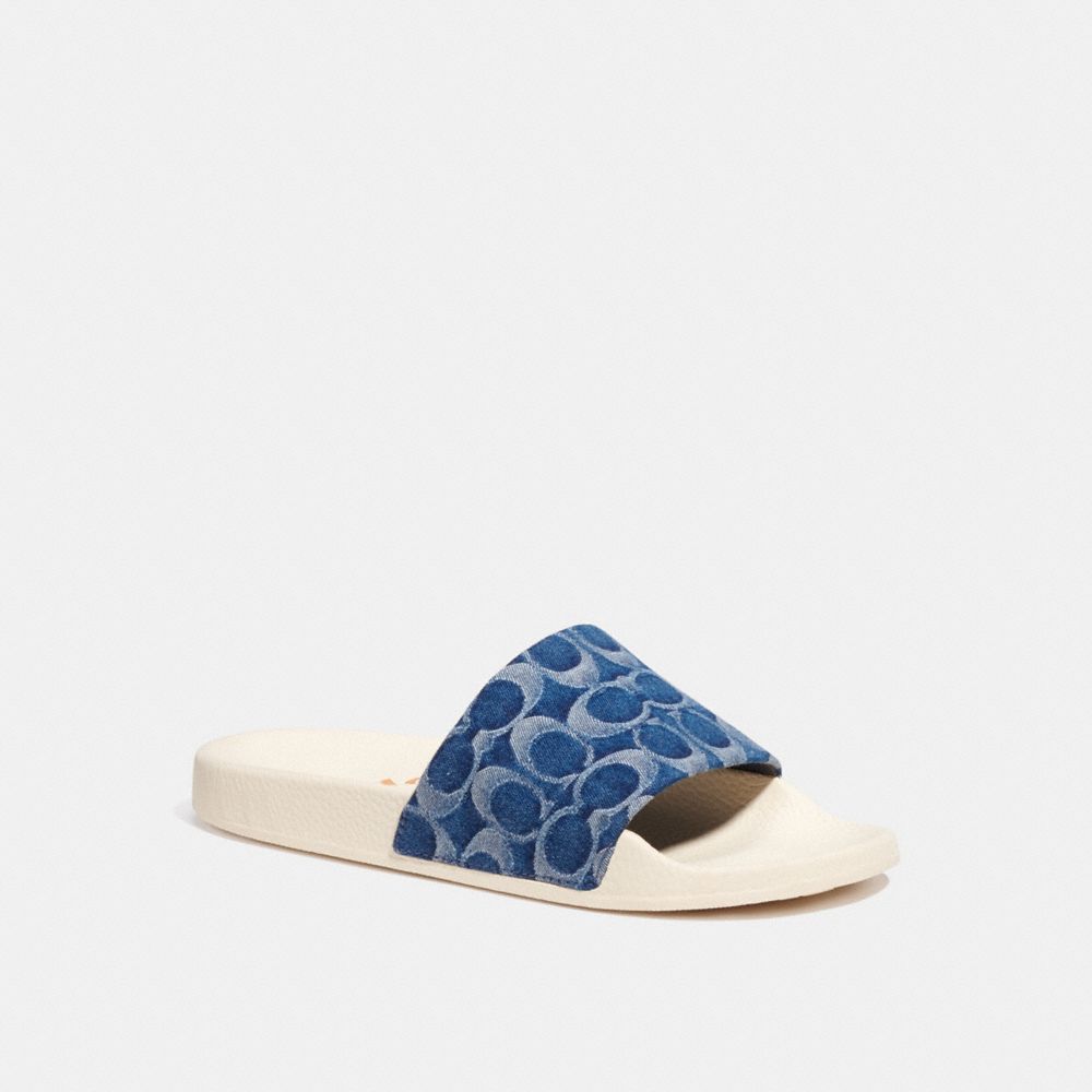 COACH® | Udele Sport Slide In Signature Denim