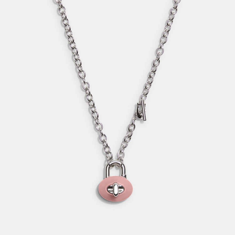 COACH® | Chain Turnlock Necklace