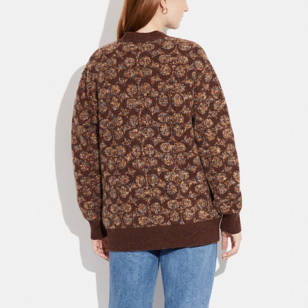 COACH® | Signature Cardigan