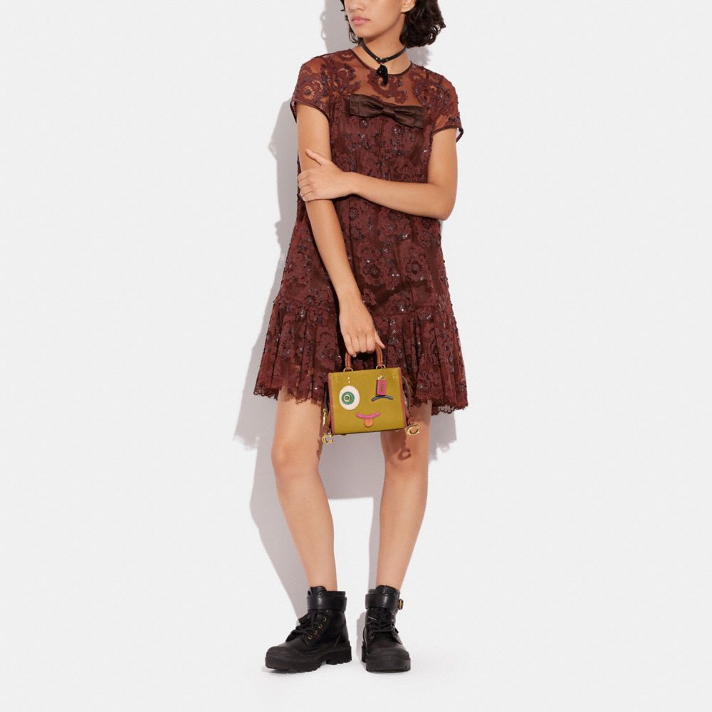 Coachies Rogue 17 In Signature Textile Jacquard With Winkie | COACH®