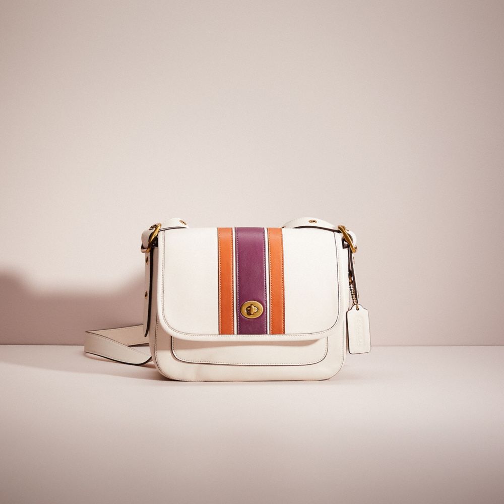 Restored Rambler Crossbody With Varsity Stripe | COACH®
