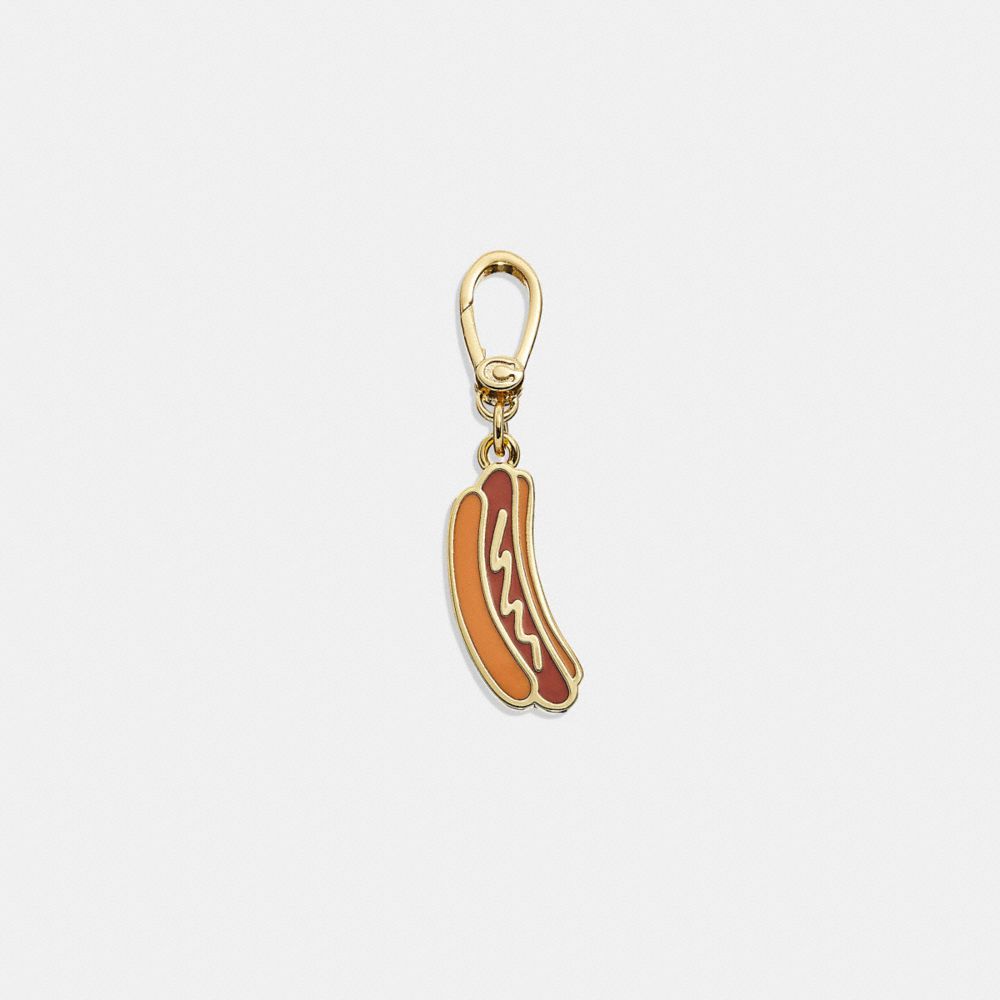 Enamel Hot Dog Charm | COACH®