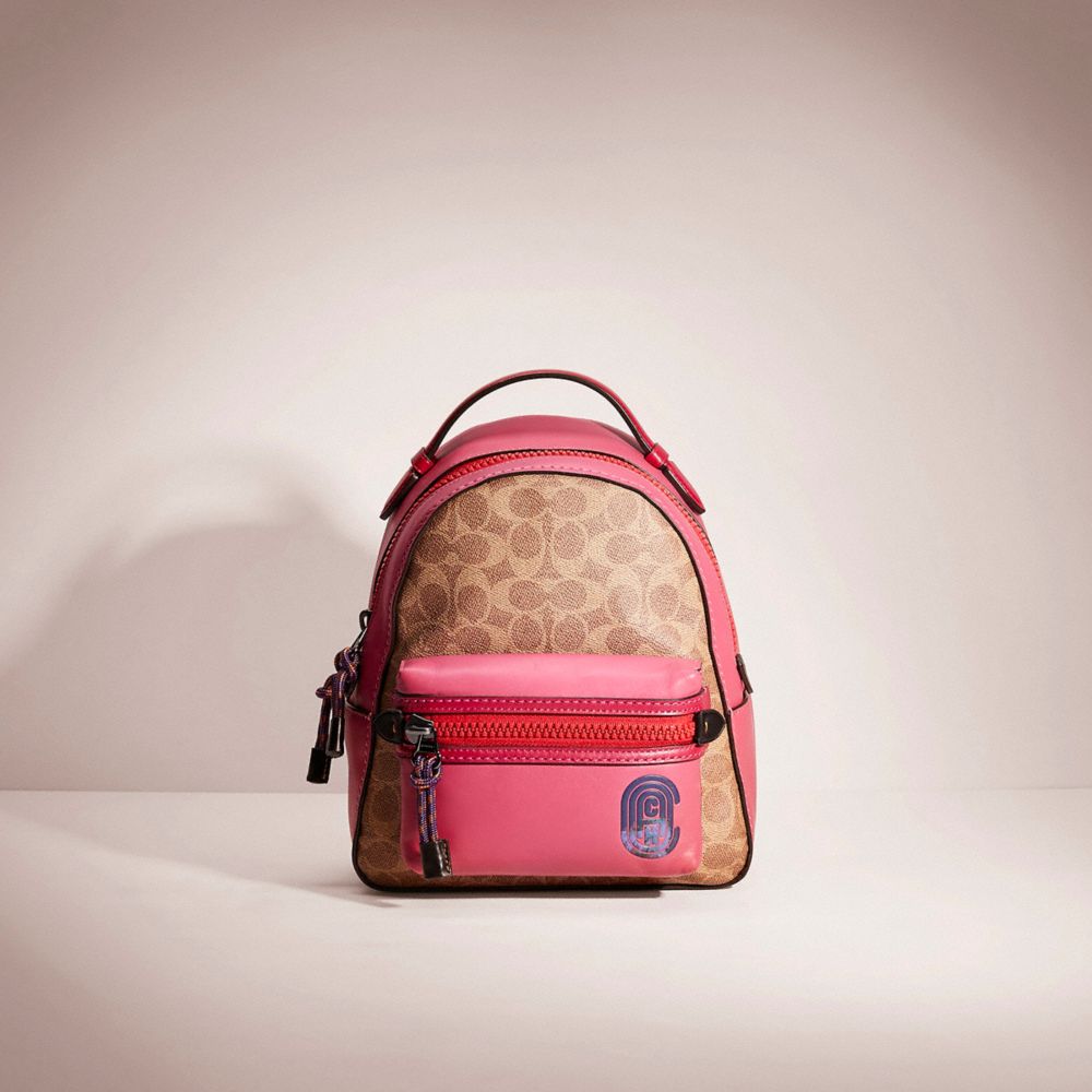 Restored Campus Backpack 23 In Signature Canvas With Coach Patch | COACH®