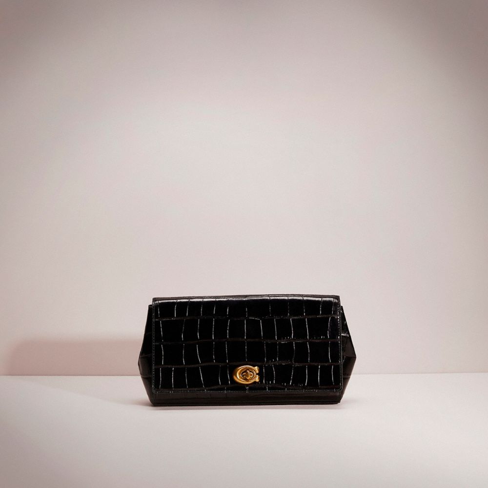 Restored Alexa Turnlock Clutch | COACH®