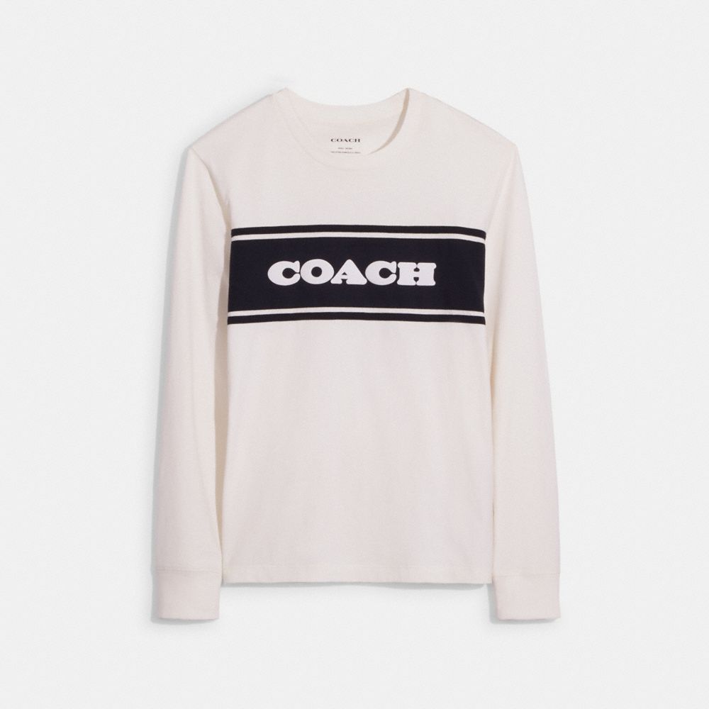 COACH® | Sporty Coach Long Sleeve Shirt