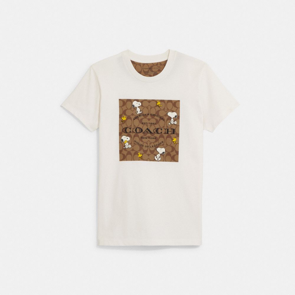 Coach® Coach X Peanuts Signature Snoopy T Shirt