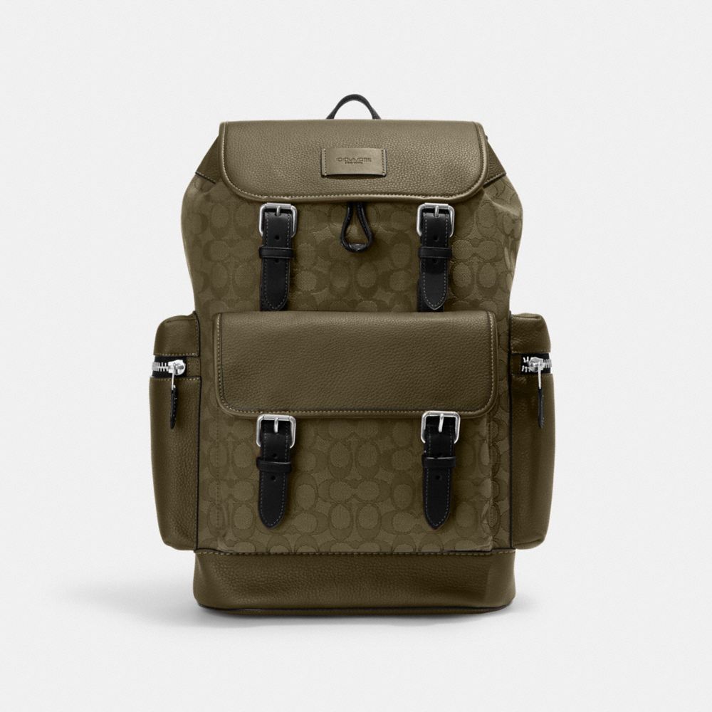 COACH® | Sprint Backpack In Signature Jacquard
