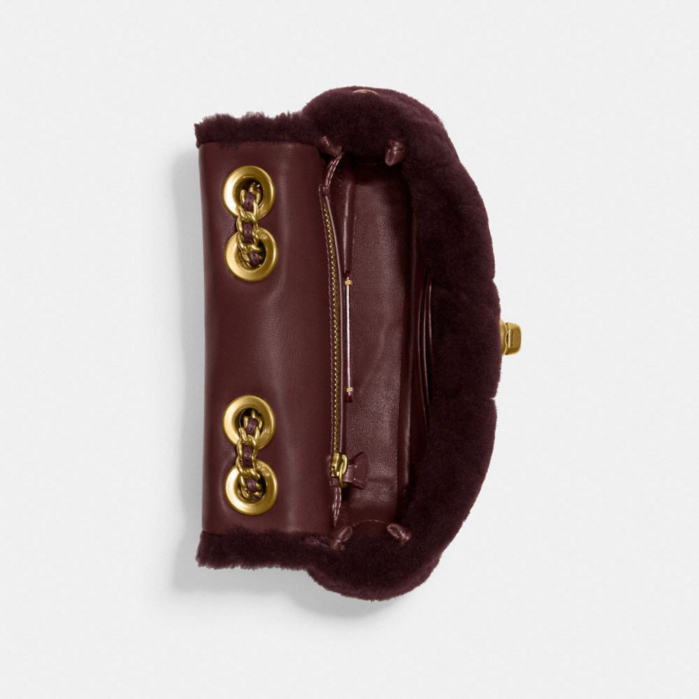 Pillow Madison Shoulder Bag 18 In Shearling With Quilting | COACH®