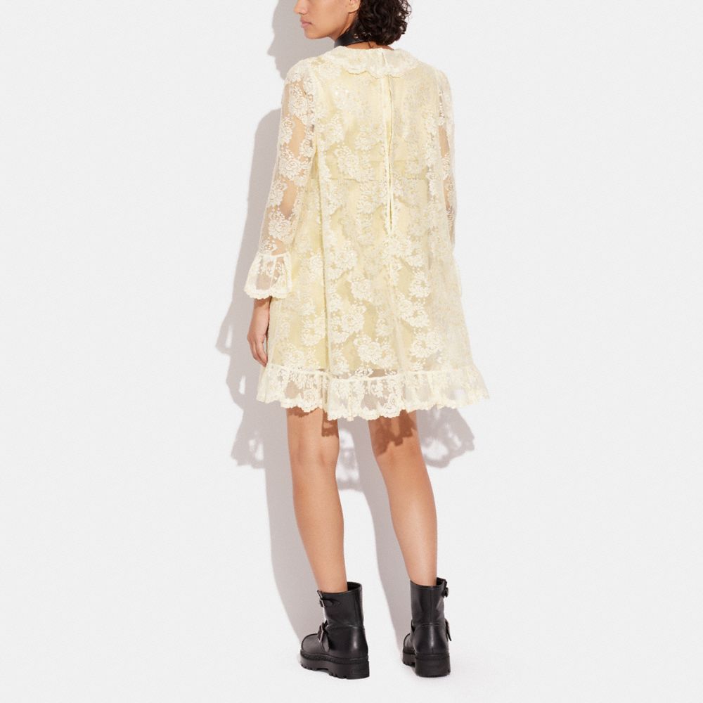 Embroidered Lace Dress | COACH®